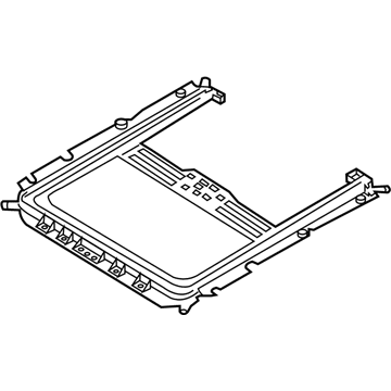 91306-AL510 Genuine Nissan 91306AL510 Rail Complete-S