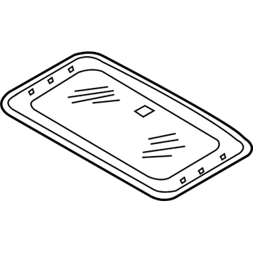 91210-AL510 Genuine Nissan #91210AL510 Lid Assembly-SUNROO