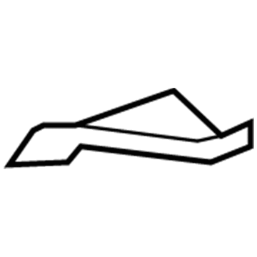 62058-JL00A Genuine Nissan #62058JL00A STIFFENER-FRT B