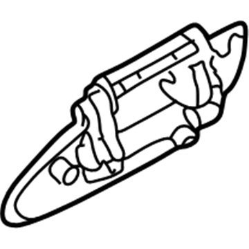 80606-3Y173 Genuine Nissan #806063Y173 Handle Assembly-FRO