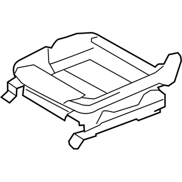 87351-JL37C Genuine Nissan 87351JL37C Frame Assembly - Fr