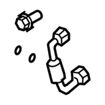 92479-EH000 Genuine Nissan 92479EH000 Pipe-Cooler,Low