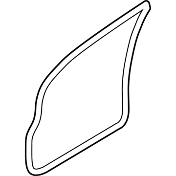 76922-ZQ00D Genuine Nissan #76922ZQ00D WELT-Body Side