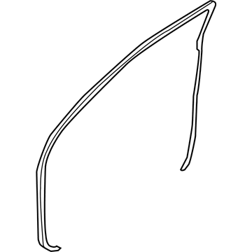 76921-CR010 Genuine Nissan #76921CR010 WELT-Body Side