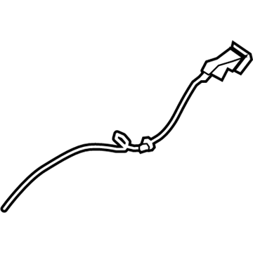 65621-1BA0A Genuine Nissan #656211BA0A Cable Assembly-Hood