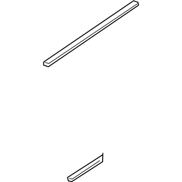 21496-6P020 Genuine Nissan 214966P020 Seal-Radiator U