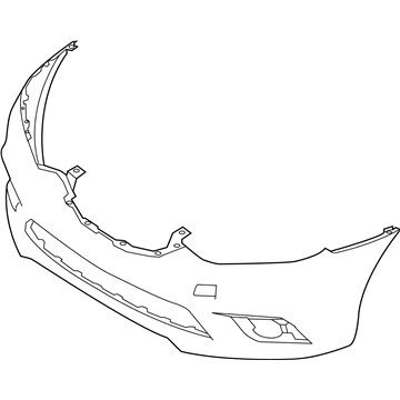 62022-3YU1J Genuine Nissan #620223YU1J Bumper Set Front