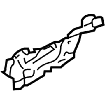 75139-EH100 Genuine Nissan #75139EH100 Closing-Side Me