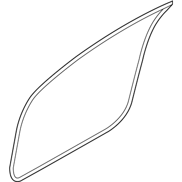 76922-JL01A Genuine Nissan #76922JL01A WELT Body Side L