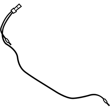 65620-JK61A Genuine Nissan #65620JK61A Cable Assembly-Hood