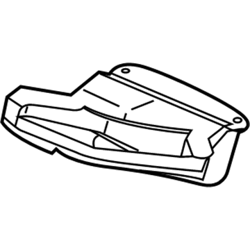 16555-CG000 Genuine Nissan 16555CG000 Air Duct