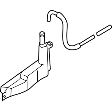 21710-4W00A Genuine Nissan 217104W00A Reserve Tank Assembly