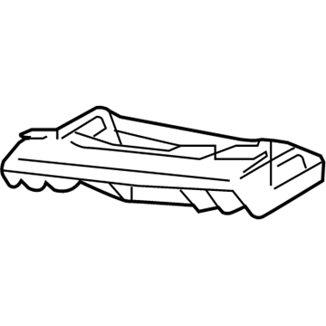 62229-JL00A Genuine Nissan #62229JL00A Lamp Assembly - HEA