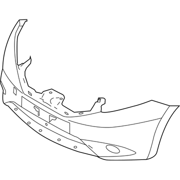 62022-9ME0J Genuine Nissan #620229ME0J Front Bumper Cover