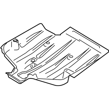 748A0-JK000 Genuine Nissan #748A0JK000 DIFFUSER Assembly-R