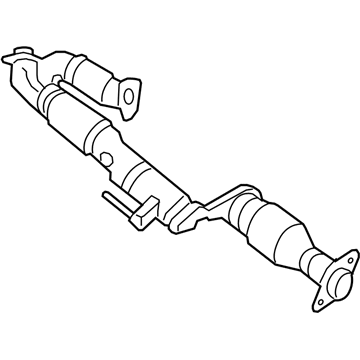 200A0-9PJ0A Genuine Nissan 200A09PJ0A Front Exhaust Tube