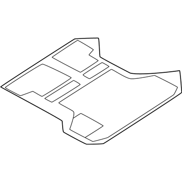 84904-3W002 Genuine Nissan #849043W002 Carpet-Luggage