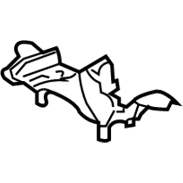 74560-JK00B Genuine Nissan 74560JK00B Bracket Assembly-Mu