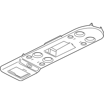 96980-ZQ11A Genuine Nissan 96980ZQ11A Console Assembly-Ro