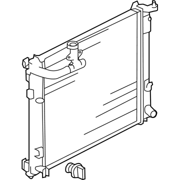 21410-3AB3B Genuine Nissan #214103AB3B Radiator Assy