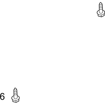 01461-00851 Genuine Nissan 0146100851 Screw