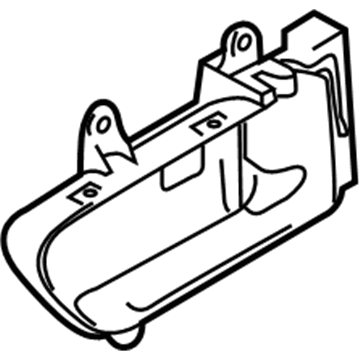 80671-CG010 Genuine Nissan #80671CG010 Handle Assembly-Doo