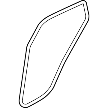 76923-1BN1B Genuine Nissan #769231BN1B WELT Body Side