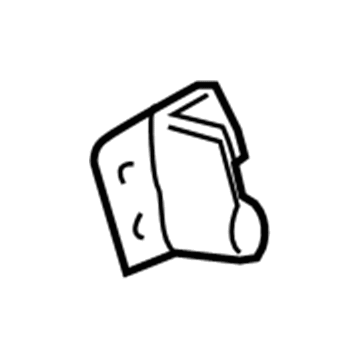 90524-CG000 Genuine Nissan #90524CG000 DOVETAIL-Back D