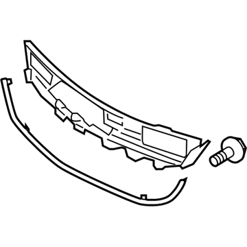 62254-EJ70A Genuine Nissan 62254EJ70A Grille-Front Bu