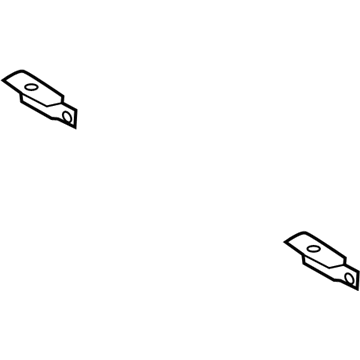 62294-1MA0A Genuine Nissan #622941MA0A RETAINER-Front Bumper Side