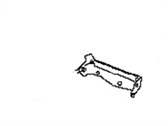 F41C0-4BAAA Genuine Nissan #F41C04BAAA Bracket-Front Fender,RH