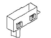 24372-6CA0A Genuine Nissan #243726CA0A Cover Relay Box