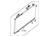 21460-3JA0E | Genuine Nissan #214603JA0E RADIATOR ASSY