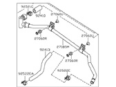 92410-EA000 Genuine Nissan #92410EA000 Hose-Heater,Outlet