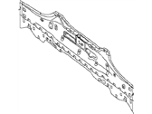 G9110-3KAMA Genuine Nissan #G91103KAMA Panel Rear Upper
