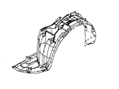 63843-9KK0A Genuine Nissan #638439KK0A Protector-Front Fender,LH