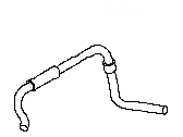 14912-3AN0B | Genuine Nissan #14912-3AN0B HOSE-EMISSION CONTROL