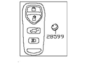 28268-EA00A Genuine Nissan #28268EA00A Switch Assembly-Remote