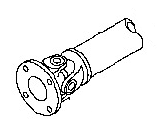 37000-4BA0A | Genuine Nissan #370004BA0A PROPELLER SHAFT ASSY