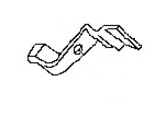 F3160-9KAMA Genuine Nissan #F31609KAMA Bracket Front