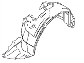 63841-3SH0A Genuine Nissan #638413SH0A Protector-Front Fender,LH