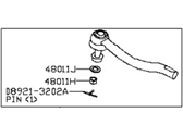 D8520-3TA0A | Genuine Nissan #D8520-3TA0A SOCKET KIT-TIE ROD
