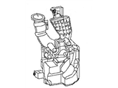 16554-3RC2A Genuine Nissan #165543RC2A Duct-Air