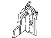 62822-3YU0A | Genuine Nissan #628223YU0A AIR GUIDE-FRONT,RH