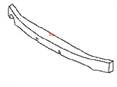 62090-6CA0A Genuine Nissan #620906CA0A FINISHER-Bumper R
