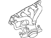 14002-3HC0A Genuine Nissan #140023HC0A Exhaust Manifold Assembly