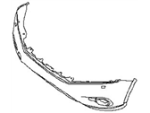 62022-9CZ0H Genuine Nissan #620229CZ0H Bumper Set Front