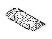 74772-JM00A Genuine Nissan #74772JM00A INSULATOR-Heat,Trunk Floor