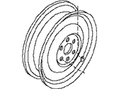 40300-9FT0A Genuine Nissan #403009FT0A Disc Wheel Assembly