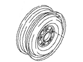 40300-4BA1A Genuine Nissan #403004BA1A Wheel-Aluminum